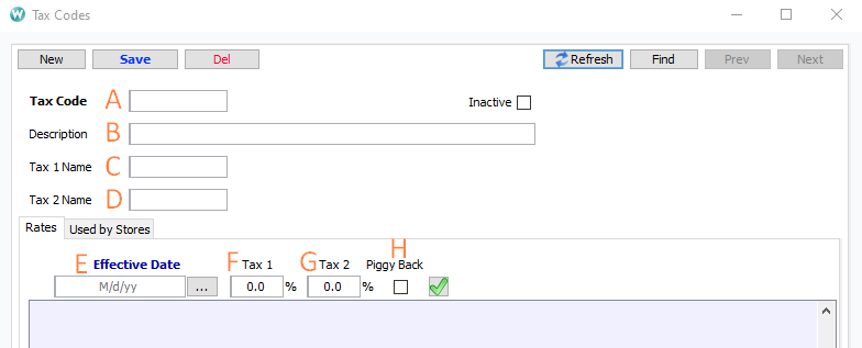 How to define and Assign a Sales tax to a store. – WINK