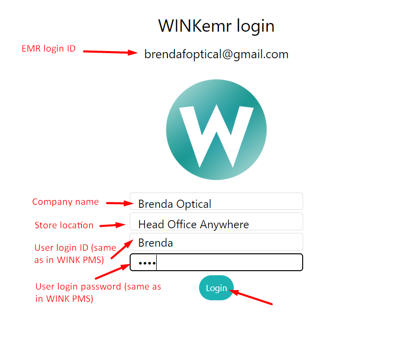Connecting to your WINKemr – WINK