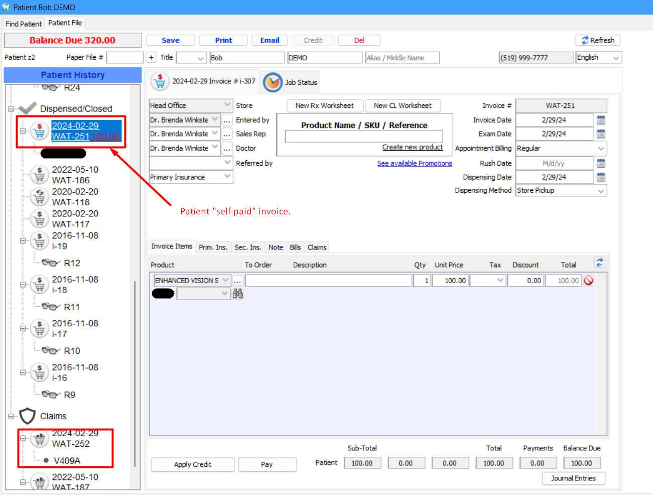 How to use Provincial Billing on the EMR – WINK