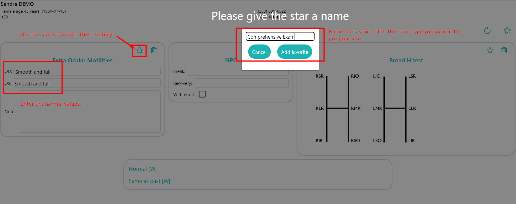 EMR - How to Populate Exam Tiles - Part 3 Pre-Population with Normal ...