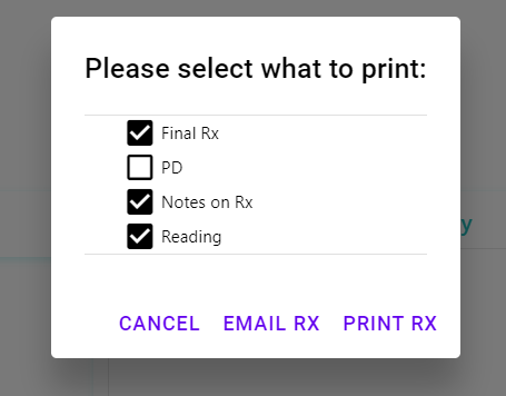EMR - Final Rx and Dr. Recommendations – WINK