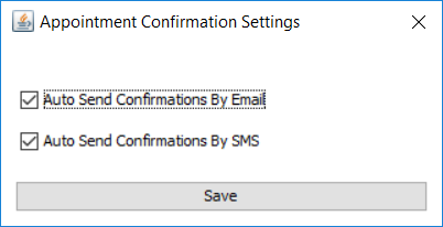 SMS/EMAIL Automated Confirmation/Reminders – WINK