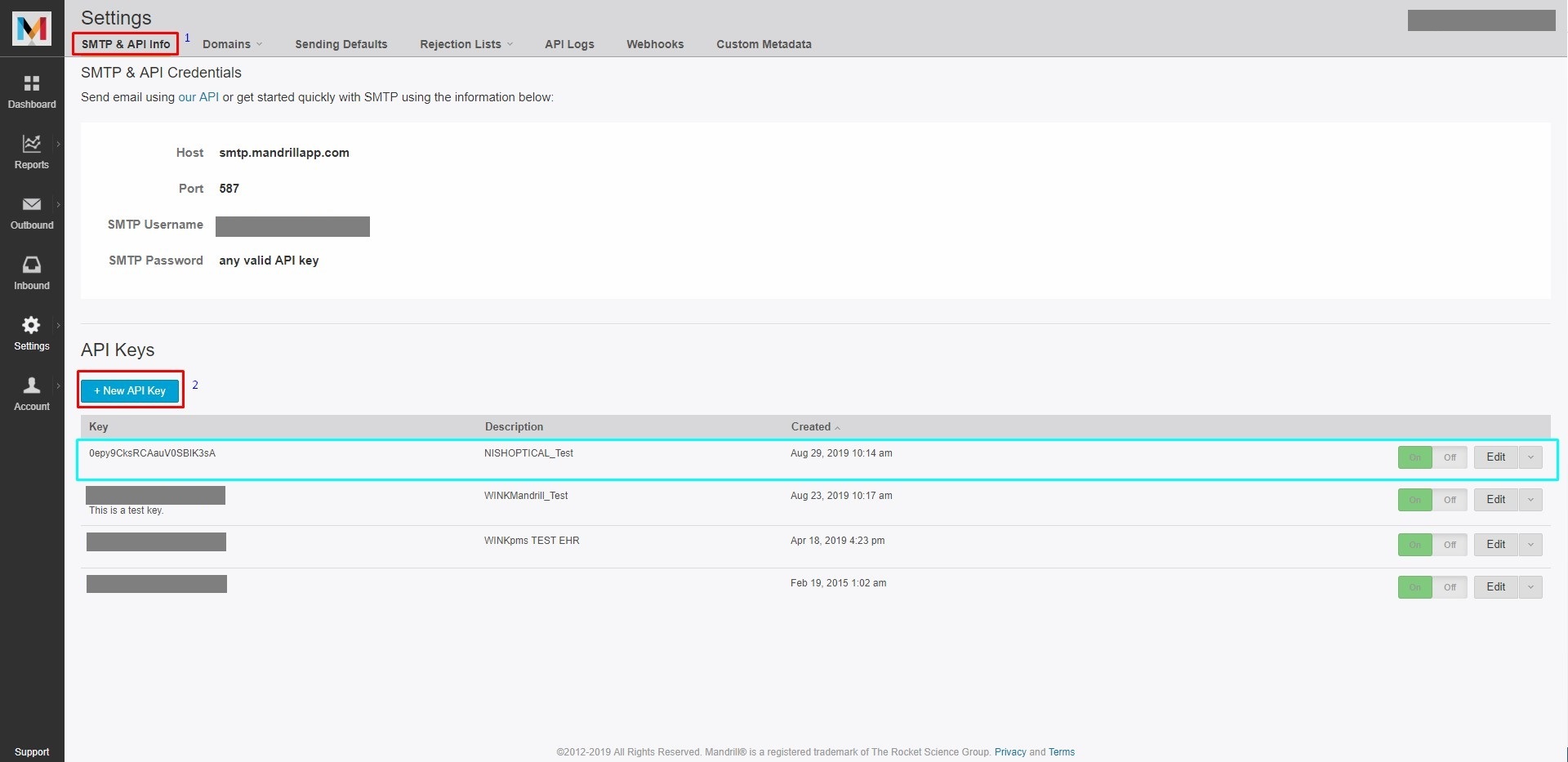 Mandrill Integration: Pre-requisites and Mandrill Configuration – WINK
