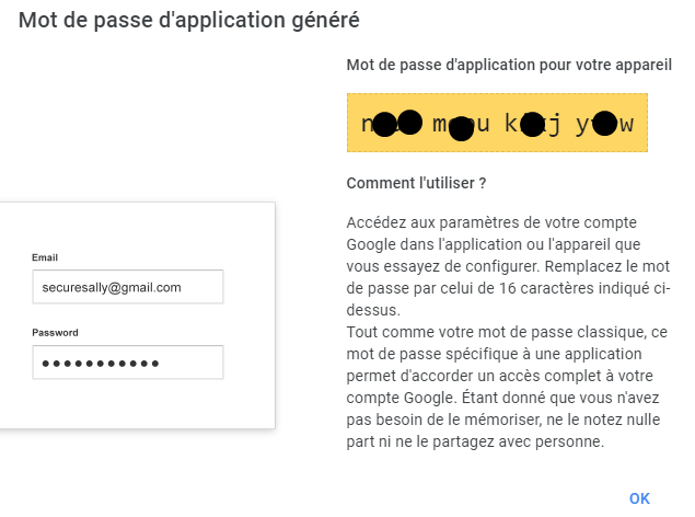Configuration compte Gmail – WINK Configuration compte Gmail – WINK